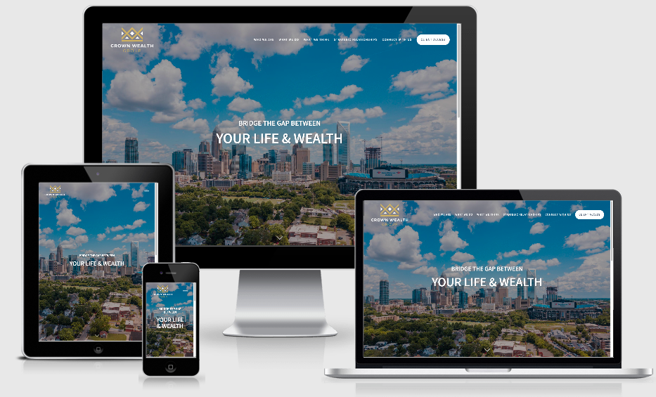 Advisor Website Showcase: Crown Wealth Group – Twenty Over Ten